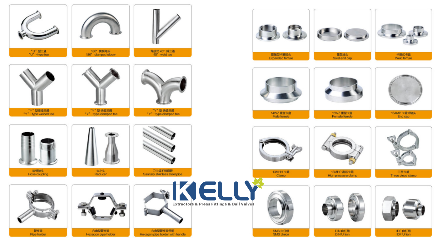 Welded Eccentric Reducer Pipe Fittings Sanitary Grade 316l Stainless ...