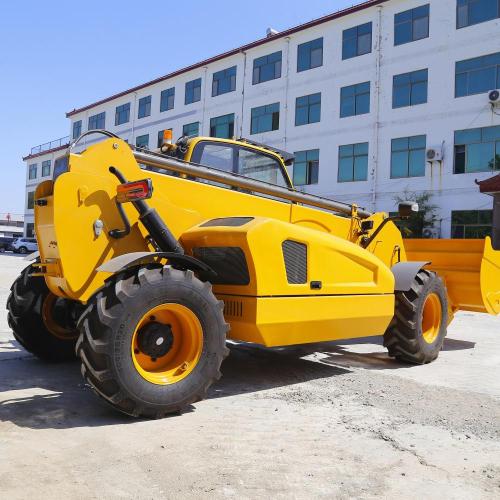 Telescopic Forklift Fork Loader Telehandler คุณภาพสูง Telescopic ...
