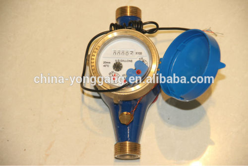 Gallon Water Meter With Pulse Output 3/4", High Quality Gallon Water ...