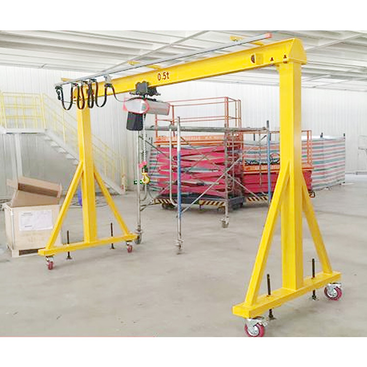 Mini Mobile Gantry Cranes: 5 Ton, 6 Ton, 10 Ton Portable Gantry Crane ...