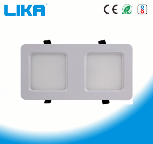 18w Double Headed Grille Led Panel Light, High Quality 18w Double ...