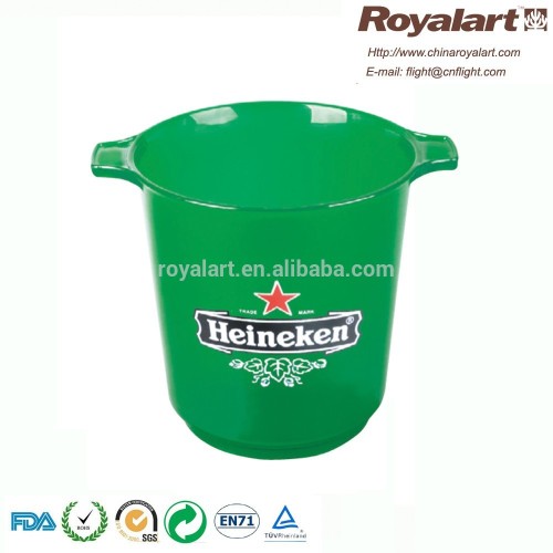 4.5l Green Plastic Ice Beer Bucket, Bar Ice Bucket, High Quality 4.5l ...