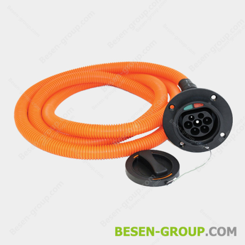 Iec 62196 Vehicle Side Ev Charge Socket / Inlet, High Quality Iec 62196 ...