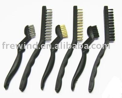 6 Pc Detail Wire Brush Set, High Quality 6 Pc Detail Wire Brush Set on ...