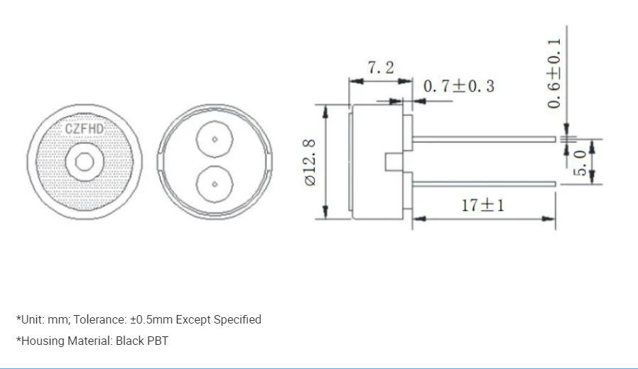 13mm Piezo Pin Buzzer Assembly Machine - 17mm Needle Length, 12v 4000hz ...