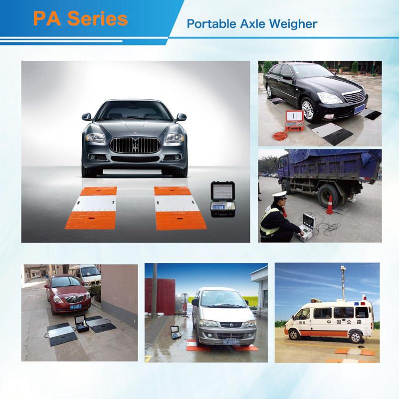 60t Static Portable Wheel Axle Scale, High Quality 60t Static Portable ...