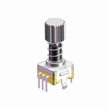Rotary Incremental Encoder Switch With 15/30 Pulse/detent, Push-lock ...
