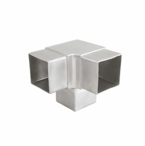 Stainless Steel Square Tube Joiner Tee 90 Degree, High Quality ...