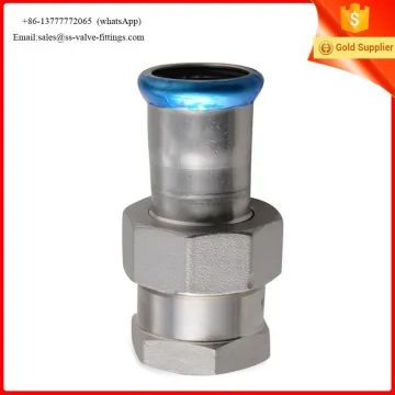 M-profile Adaptor Union With Female Thread Stainless Steel 316l, High ...