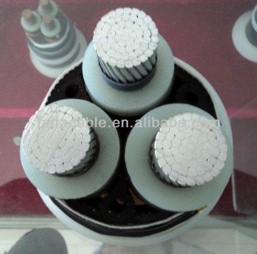 33kv 3 Core Aluminum Power Cable, High Quality 33kv 3 Core Aluminum ...