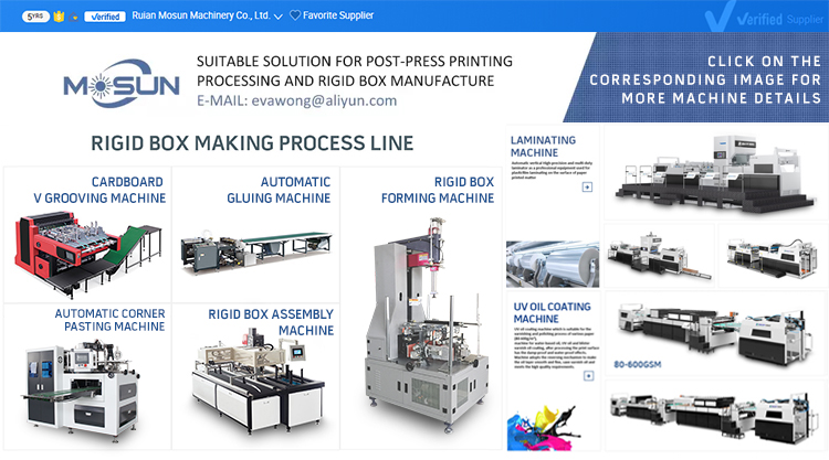 Ms-600yt Automatic Positioning Machine For Rigid Box And Case Cover ...