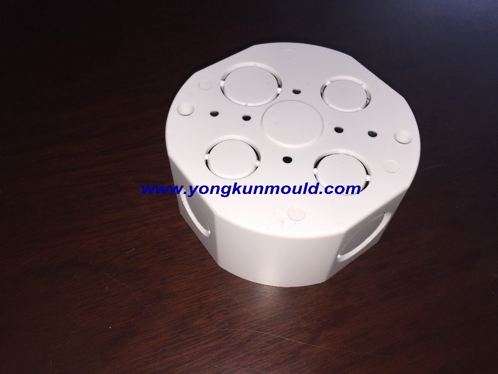Plastic Pvc 110mm Junction Box Mold Making, High Quality Plastic Pvc ...