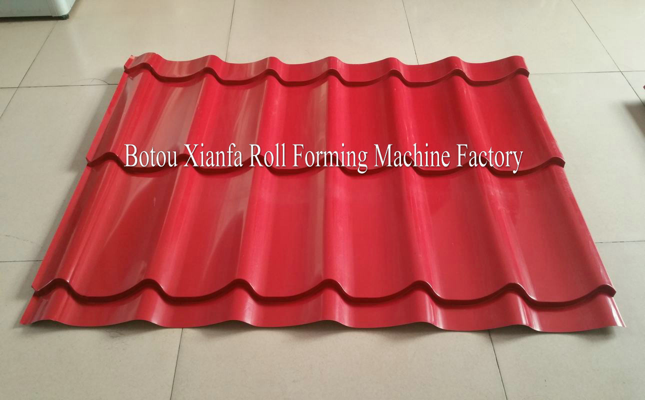 Roof Profile Double Panel Roll Forming Machine, High Quality Roof ...