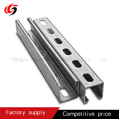 Slotted Galvanized Stainless Steel U Channel Cold Bend U Channel Steel ...