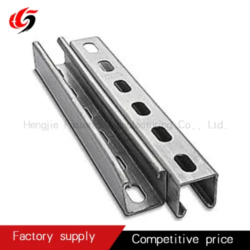 Slotted Galvanized Stainless Steel U Channel Cold Bend U Channel Steel ...