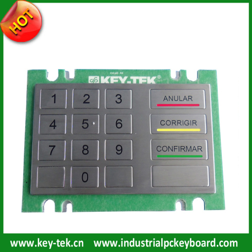 Customizable Metal Keypad For Kiosks Vending Machining, High Quality ...
