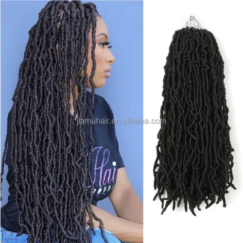 Synthetic Soft Goddess Braiding Dreadlocks Hair Wholesale Nu Loc ...