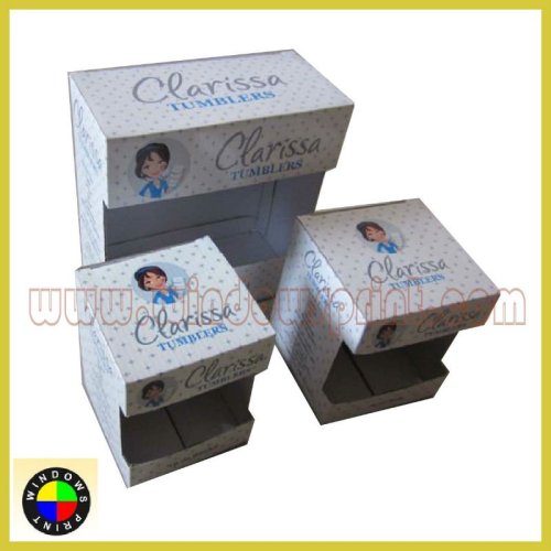 Recycle Paper Color Box With Clear Window, High Quality Recycle Paper ...