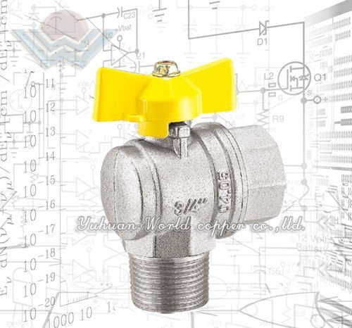 Brass Angle Gas Valve, High Quality Brass Angle Gas Valve on Bossgoo.com