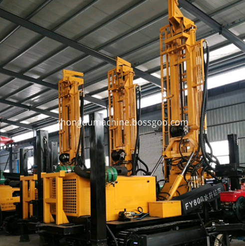 800m Rotary Borewell Drilling Machine, kualitas tinggi 800m Rotary ...