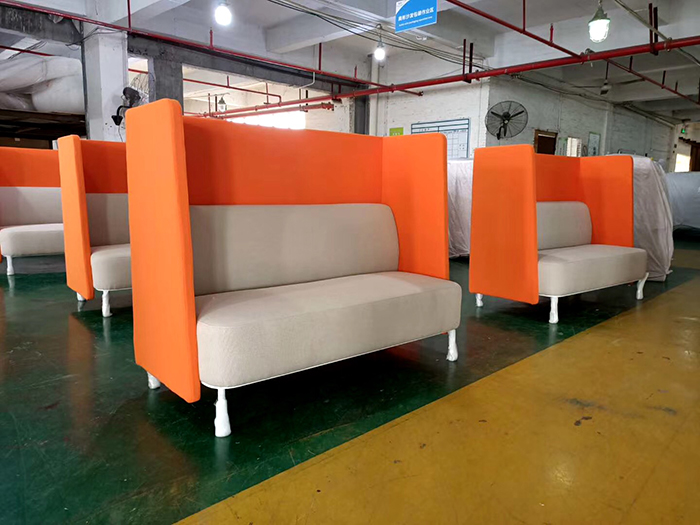 Commercial High Back Seating Sofas For Library, Coffee Shops, Offices ...