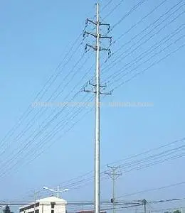 Power Transmission Line Pole, High Quality Power Transmission Line Pole ...