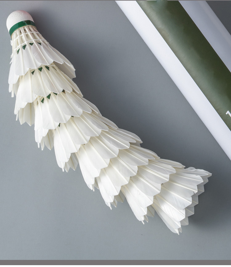Cost-effective Wind Resistant Badminton Duck Feather Training Ball For ...