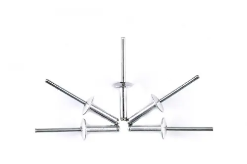 Aluminium/steel Open End Blind Rivets With Large Flange, High Quality ...