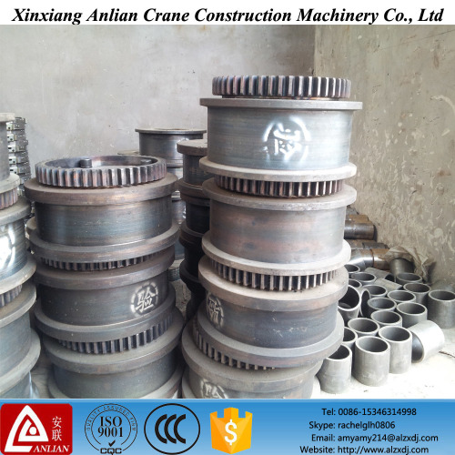 Crane Wheel Block For Rail Mounted Top Running Bridge Crane End ...