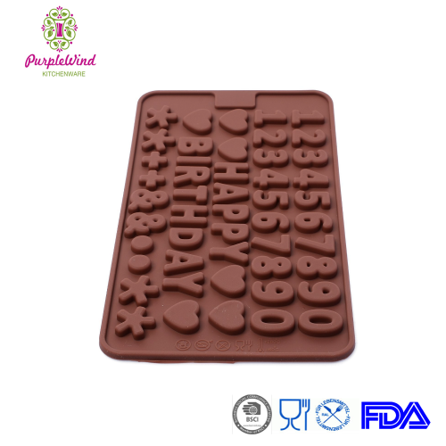 Diy Numbers Symbols Mold For Ice / Chocolate /decorating Silicone Ice ...