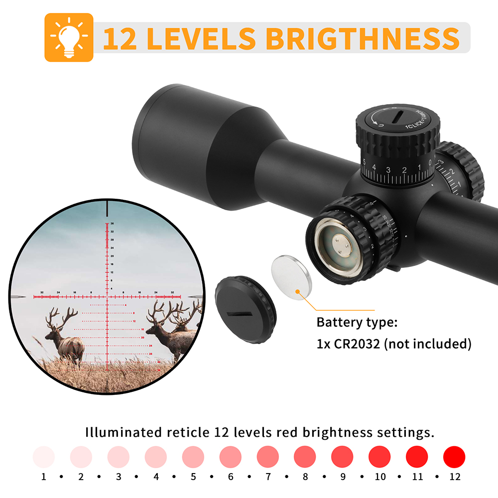 Focuhunter 2-12x44 Riflescope 첫 초점 평면 (ffp), Bossgoo.com의 고품질 ...