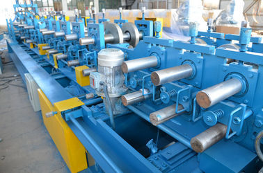 C Purlin Roll Forming Machine, Channel Steel 구조 재료 제작 기계 Cold Formed ...