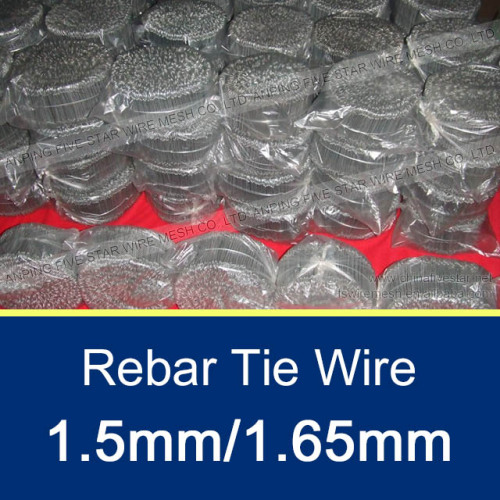 1.5mm Rebar Tie Wire / 1.65mm Rebar Binding Wire/black Loop Wire, High ...