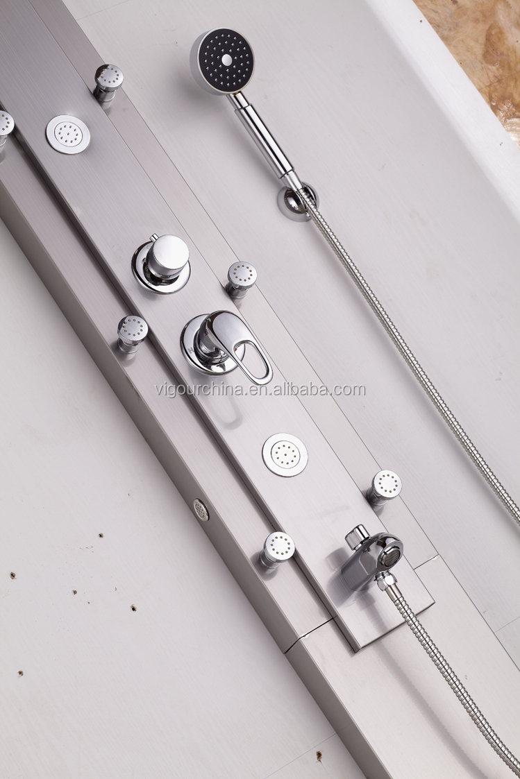 Comfortable Massage Spray Nozzles Full Body Safety Shower Panel, High ...