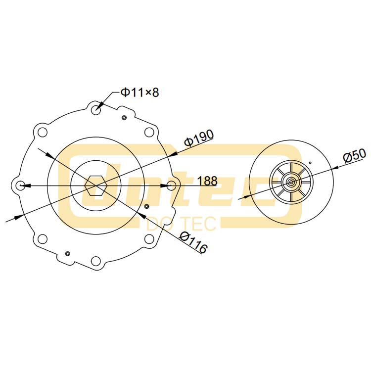 Md03-90m Diaphragm For Taeha Type Pulse Valve Th-5490-m Th-4490-m, High ...