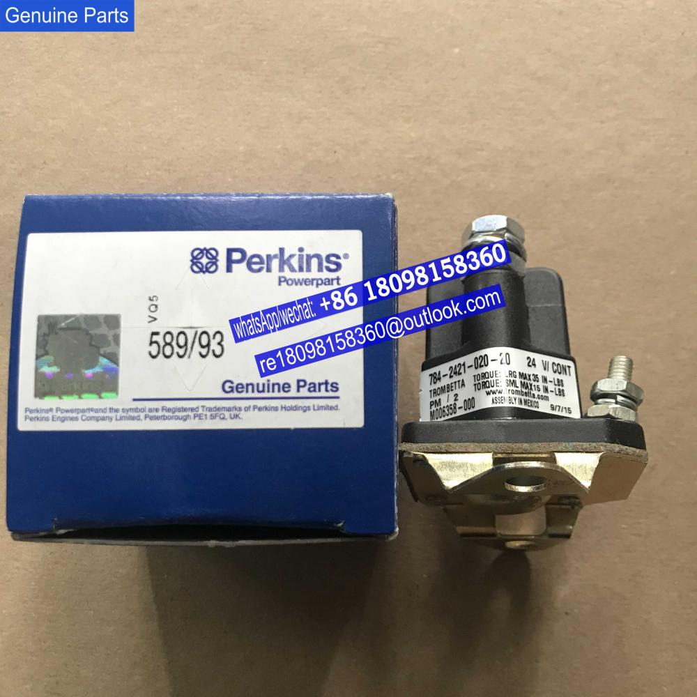 589/93 Perkins Relay For 4006 4008 4012 4016 /genuine Perkins Spare ...