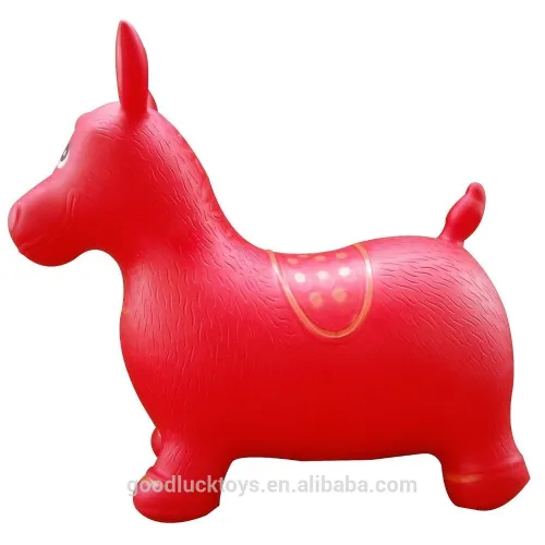 Ride-on Bouncy Animal Horse Hopper Inflatable Jumping Toy Pump Included ...