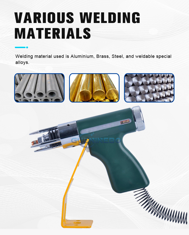 Stainless Steel Energy Storage Stud Welding Gun Gnbws-1b Arc Welding ...