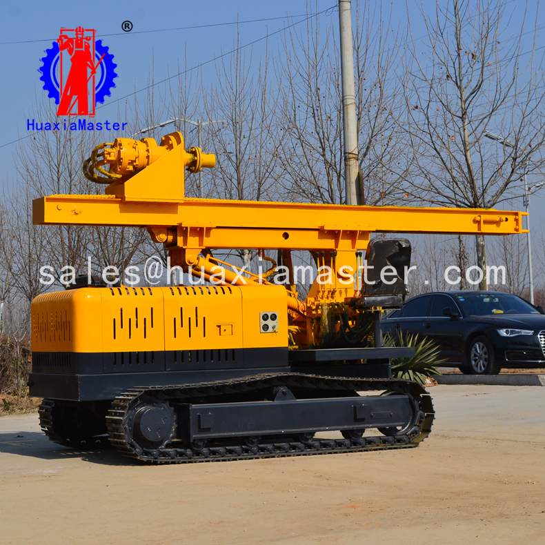 Civil Long Spiral Walking Hydraulic 360 Degree Small Pile Driver Solar ...