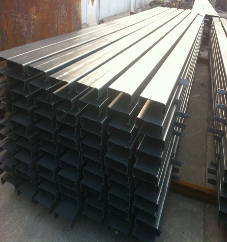 Galvanized Purlin C-channel Steel U Section, High Quality Galvanized ...