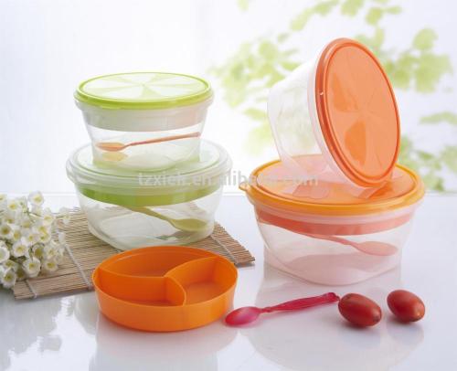 Big Round Container(with Grid And Spoon), High Quality Big Round ...