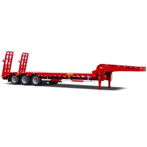 Standard Tri-axle Truck Trailer For Heavy Machinery Transportation ...