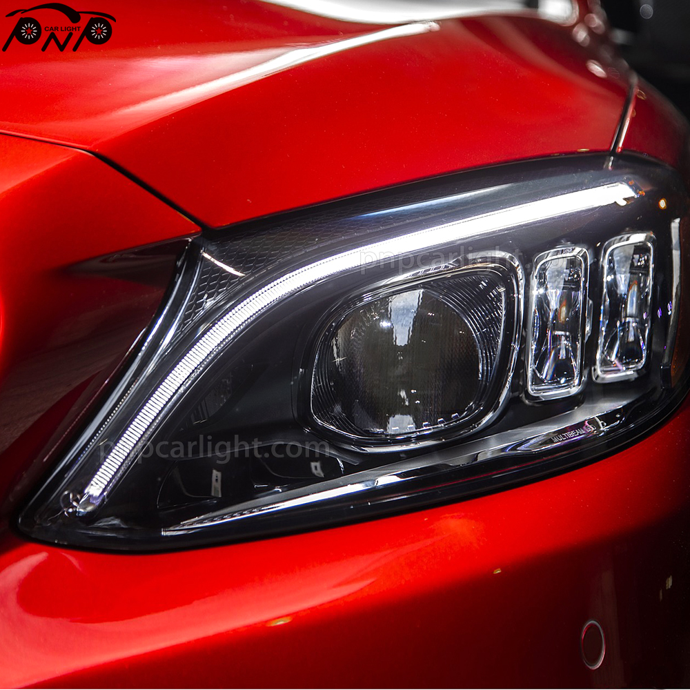 USA Multibeam LED Headlight for Mercedes Benz C-class China ...