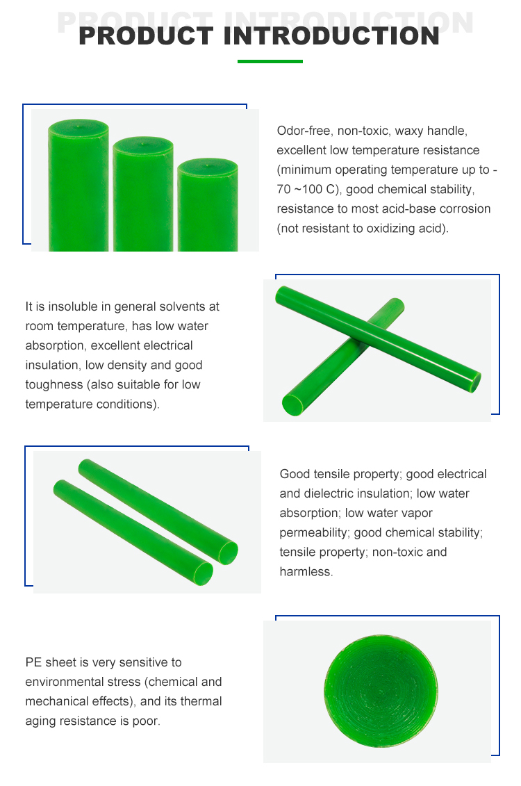 Customized Nylon 66 Plastic Engineering Hdpe Rod Tube, High Quality ...