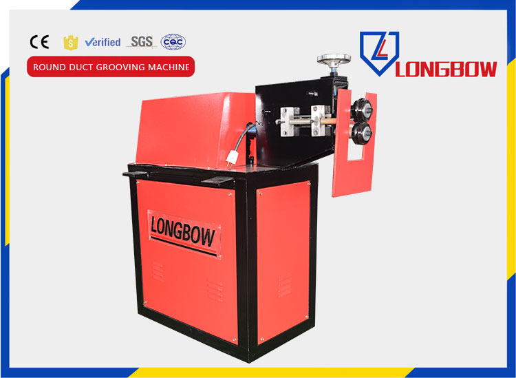 Metal Sheet Round Duct Grooving And Bead Rolling Machine, High Quality ...