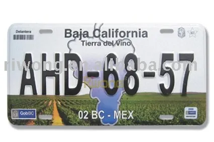 License Plate,license Plate Insert,number Plate,car License Plate, High ...