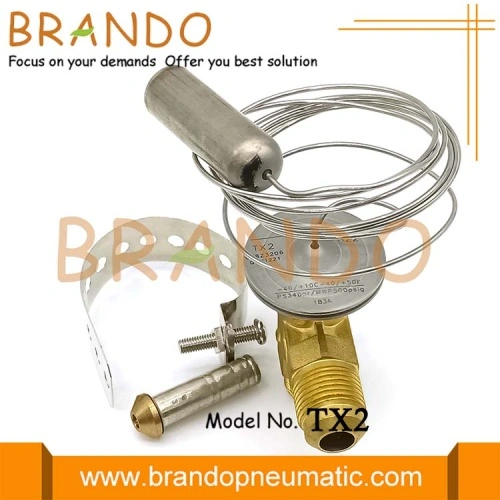 TX2 Refrigeration TXV Thermal Expansion Valve For R22 R407C China ...