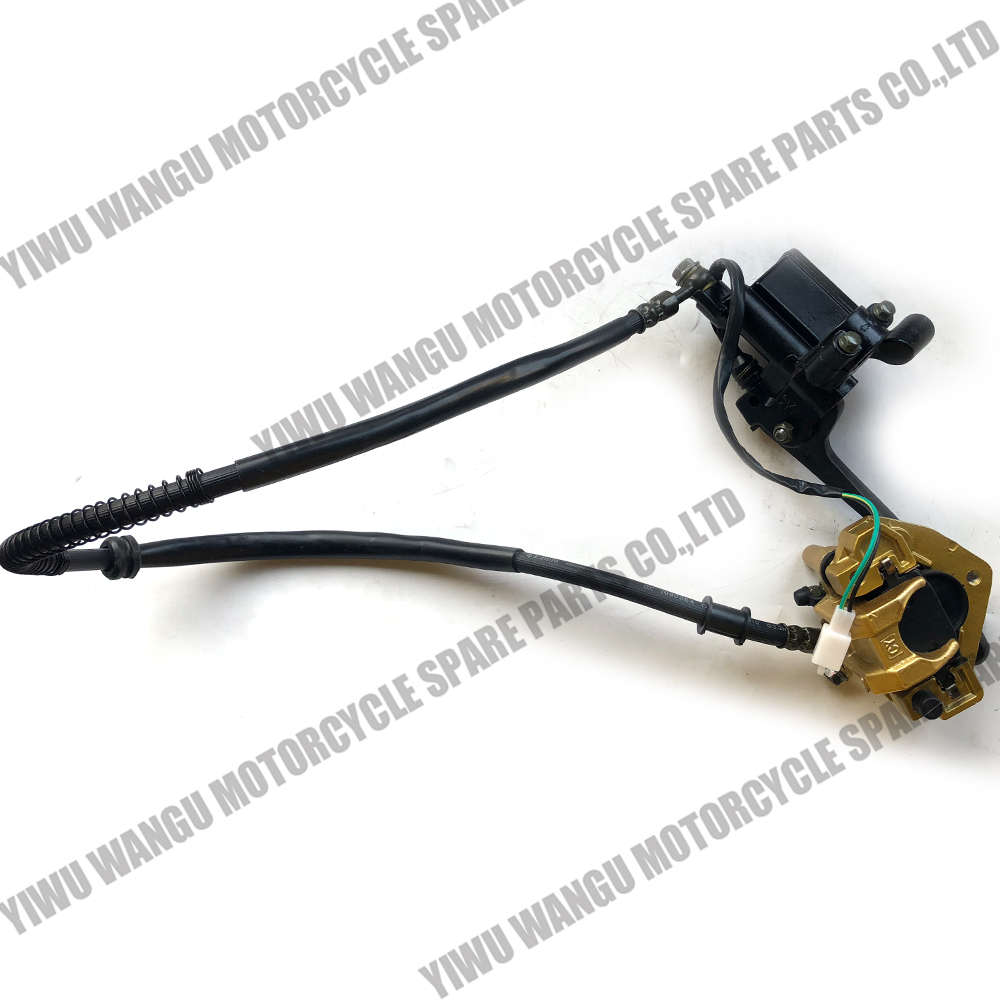 Yamaha Cuxi 110 Front Brake Assembly: Upper Pump, Lower Pump & Calipers ...
