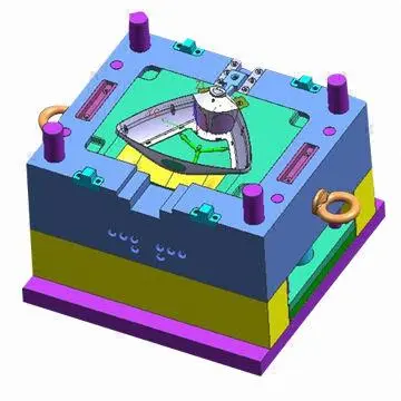 3d Drawing Mold Design, Using Cad/cam Software To Do Molding And ...