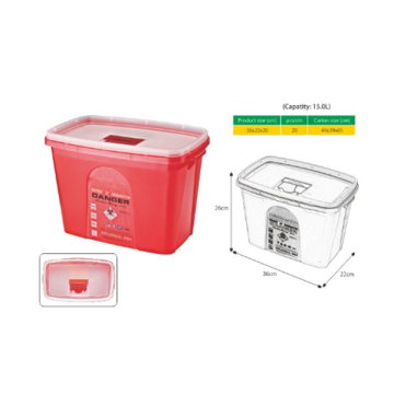 Portable Small Sharps Container, Sharp Disposal Container - China ...